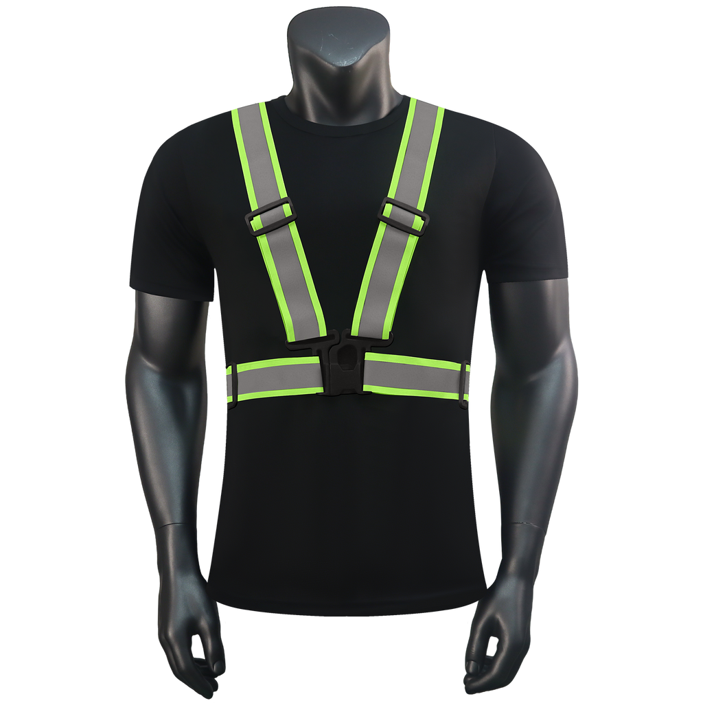Custom 360° Reflective Suspenders Adjustable Safety Straps for Work, R ...